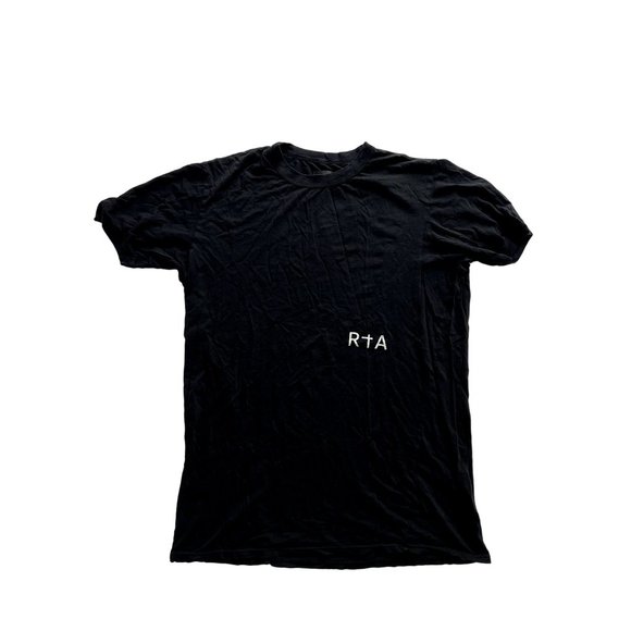 RtA | Shirts | Rta Logo Tshirt In Black | Poshmark